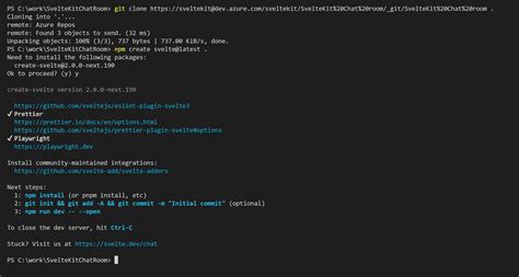creating a sveltekit app for azure static web apps part 1