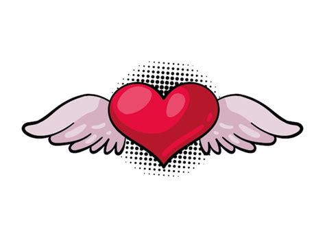 Corazn Con Alas Dibujos De Corazones Corazon Con Alas Tatuaje De