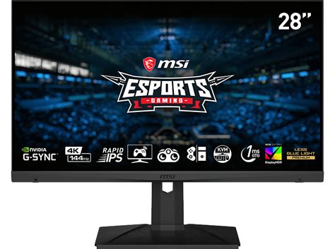 MSI OPTIX MAG281URFDE 27,9 Zoll UHD 4K Gaming Monitor (1 ms ...