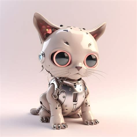 Cute Robot Kitten Machine Character Electronic Interactive Toy Robot