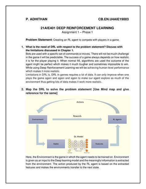 Adhithan P Cben Cb Sowmya P Adhithan Cben 21aie401 Deep Reinforcement Learning