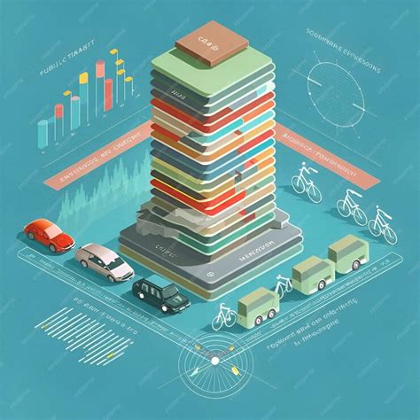 Premium Photo Infographic Comparing The Environmental Impact Of Different Modes Of Transportation