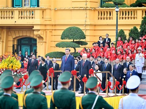 高清大图｜如约而至！中越两党总书记实现第三轮互访 求是网