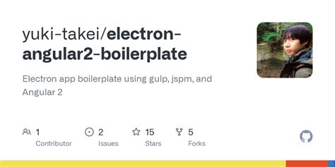 Github Yuki Takeielectron Angular2 Boilerplate Electron App