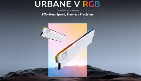KLEVV Unveils The All New URBANE V RGB DDR Gaming OC Memory Funky Kit