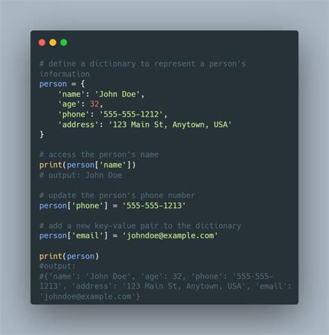 One Interesting Use Of Dictionaries In Python Is To Use Them As A