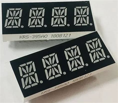 Customized SMD Segment LED Display Alphanumeric Display For Display Instruments LED Display