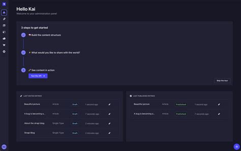 欢迎使用 Strapi 用户指南！ Strapi 中文网
