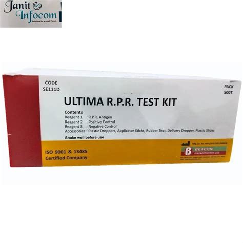 Ultima Rpr Test Kit Beacon At ₹ 950 Piece Mathura Id 2854783942630