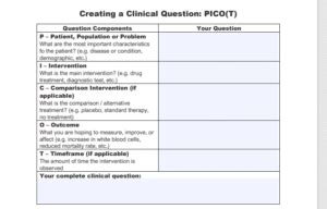 Best Examples Of PICOT Questions For PICO Papers In
