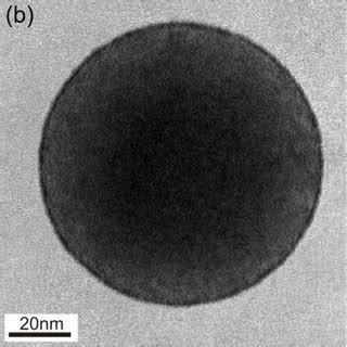 TEM Images Of Core Shell Structures Synthesized By A CVS CVD At Download Scientific Diagram
