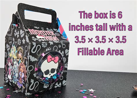 Monster High Treat Boxes - Etsy