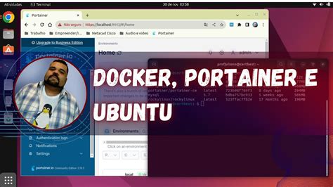 Docker Simples Com Ubuntu E Portainer Youtube