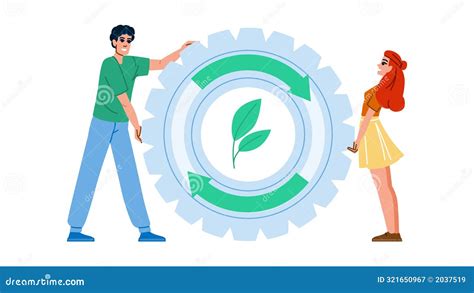 Circle Continuous Improvement Vector Royalty Free Cartoon