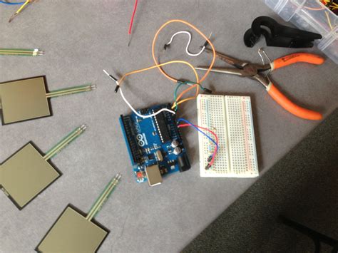 Sensor Based Electronic Art Project Progress Hardware