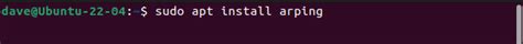How To Use The Arping Command On Linux
