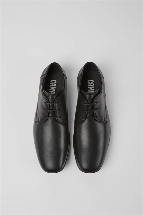 Mauro By Camper Black Leather Shoes Leather Shoes Men Shoes