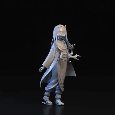 Nezuko Kamado Demon Slayer 3d Print Model Stl Files High Quality