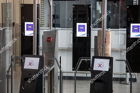 Easy Pass Automated Passport Control Machines Editorial Stock Photo Stock Image Shutterstock