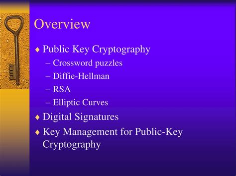 Ppt Exploring Public Key Cryptography Diffie Hellman Rsa And More Powerpoint Presentation