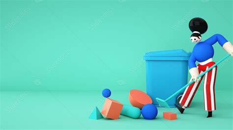Best Character Element Powerpoint Background For Presentation Slidesdocs