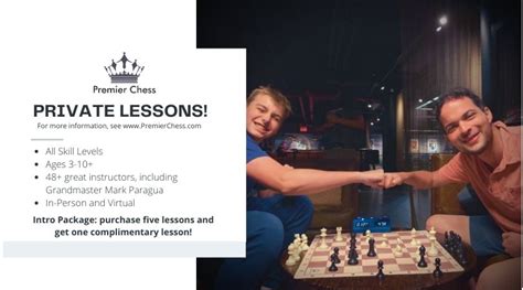 Private Lessons Premier Chess