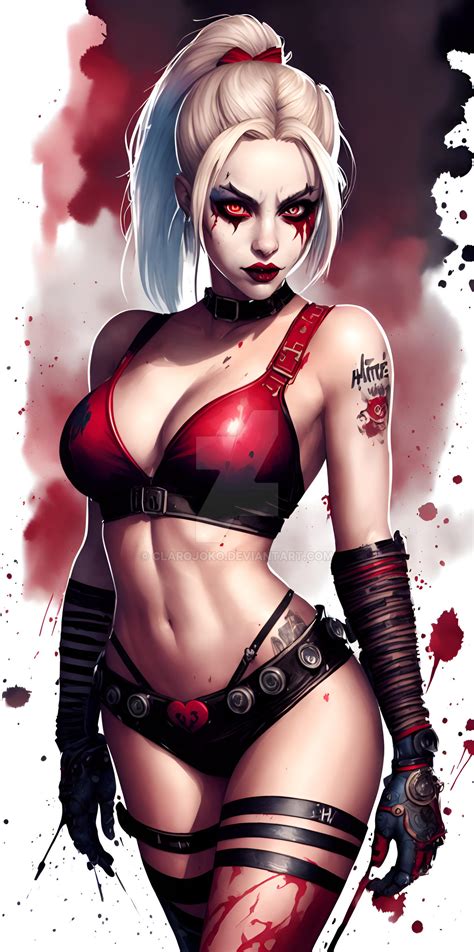 Harley Quinn Nr 3 By Clarojoko On Deviantart