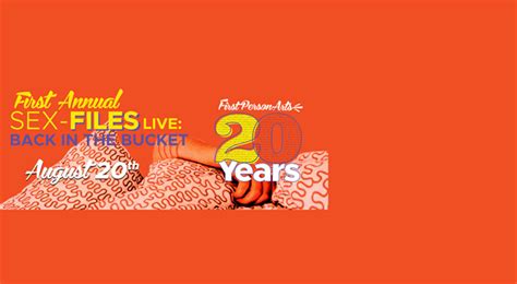 2021 Anthology Volume 3 Live Storyslam Sex Files First Person