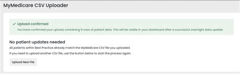 mymedicare guide to exporting and importing the csv patient list into cubiko