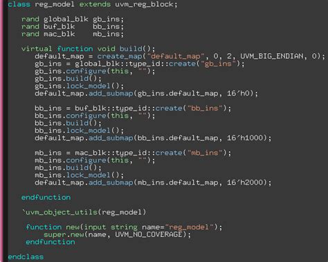 Uvm：741 层次化的寄存器模型两级的寄存器模型 Csdn博客