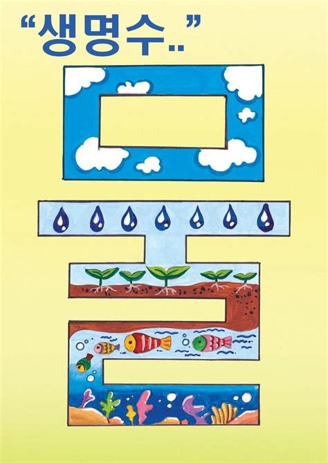 환경사랑과학상상화에 있는 최지혜님의 핀 초등학교 미술 어린이 그림 그리기 미술 교육