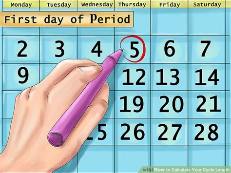 Ways To Calculate Your Cycle Length WikiHow