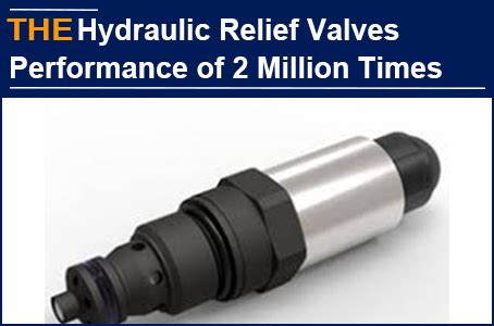 Hydraulic Relief Valves Performance Of 2 Million Times