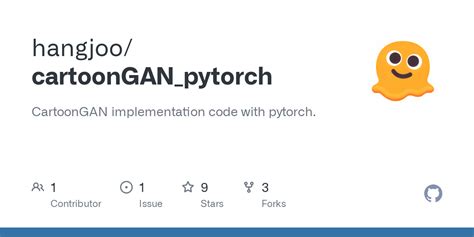 Github Hangjoo Cartoongan Pytorch Cartoongan Implementation Code