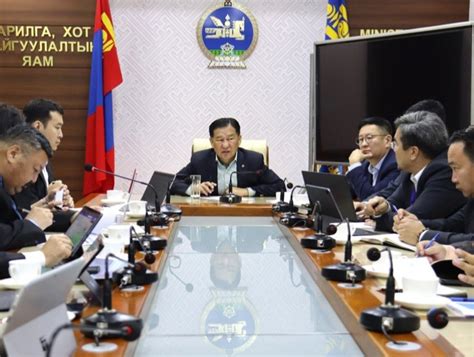 Барилга хот байгуулалтын сайд Улаанбаатар хотын 2040 он хүртэл хөгжүүлэх Ерөнхий төлөвлөгөө г