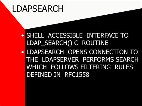 ldap light weight directory access protocol ppt download