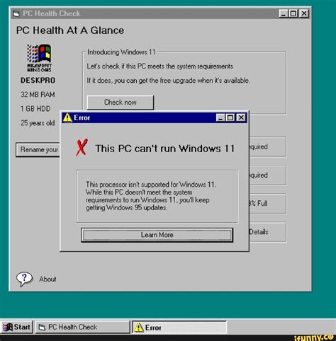 PC Health Check PC Health At A Glance Introducing Windows Let S