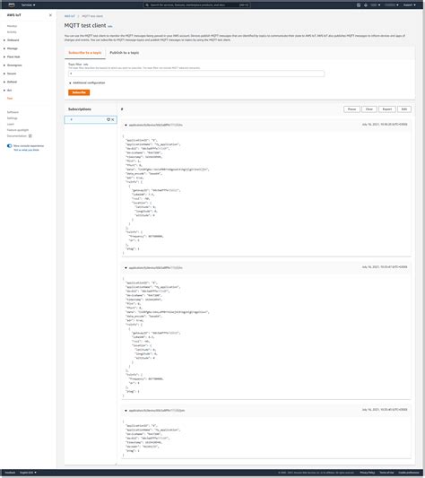 How To Configure Aws Iot Core Integration Rakwireless Learn