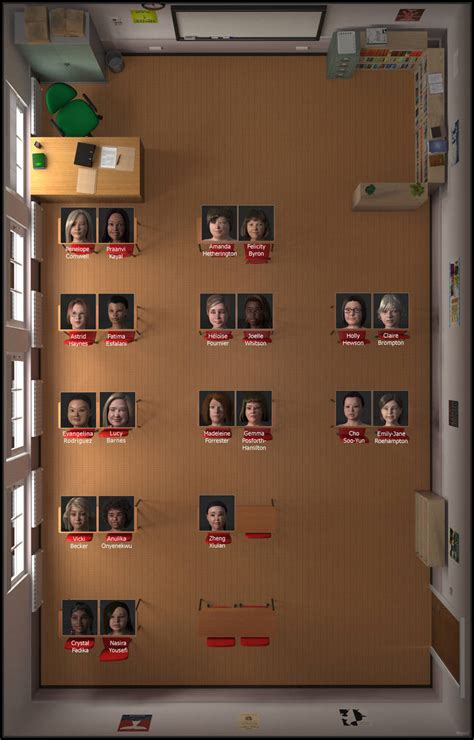 Room 116 Seating Plan Form 9w By Johnpf On Deviantart