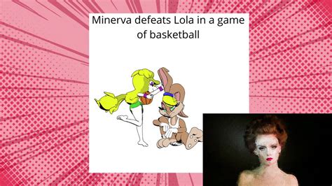 Minerva Defeats Lola Bunny In Basketball Promo By C BOI On DeviantArt Minerva Defeats Lola Bunny In Basketball Promo By C BOI On DeviantArt