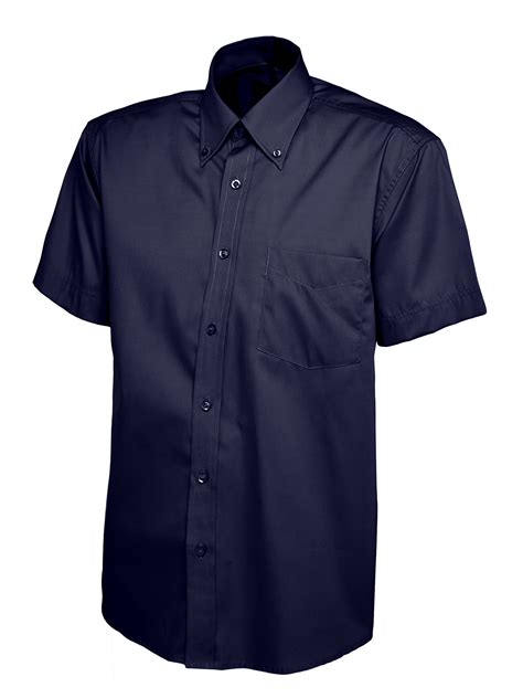 Uc702 Mens Short Sleeve Oxford Shirt