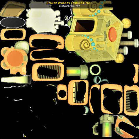 Broken Wubbox Textures Rare And Common Mod For My Singing Monsters