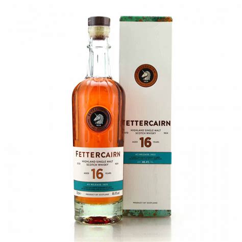 fettercairn 16 year old 4th release 2023 whisky auctioneer