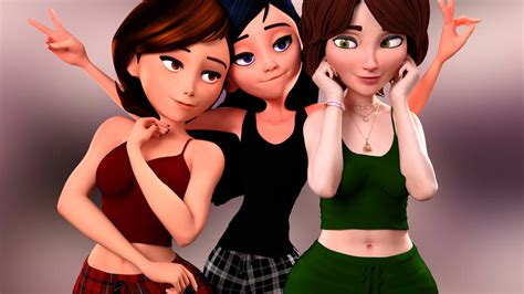 Helen Violet And Cass Lavish 3 By Vtemp On Deviantart