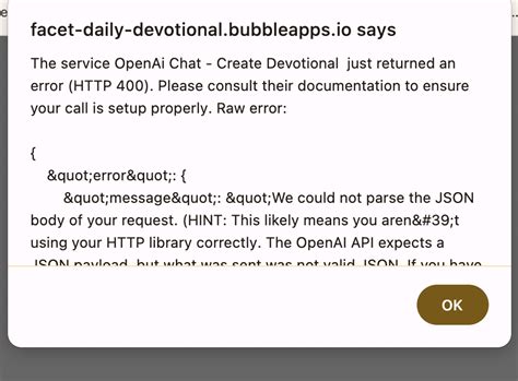 Openai And Json Parsing Apis Bubble Forum