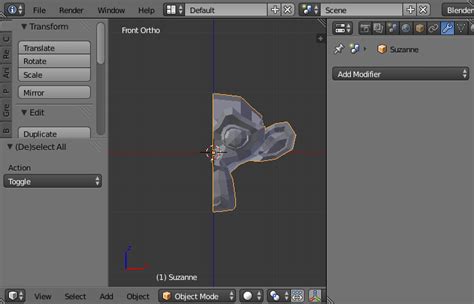 Bài Edit Mode Mesh Modeling Phần