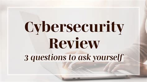 Cybersecurity Review Summit Financial Advisors LLC