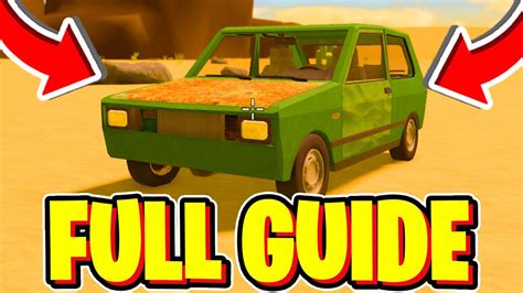Untitled Trip Game Guide How To Build Car Start Car Drive And More Roblox Youtube