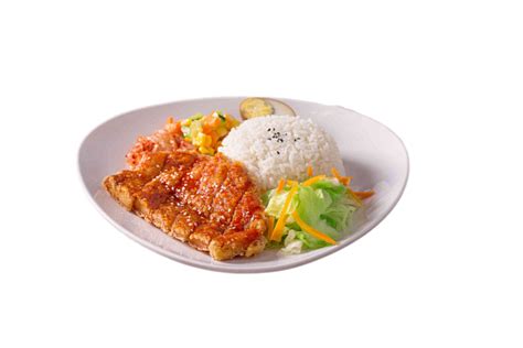 鸡排饭1