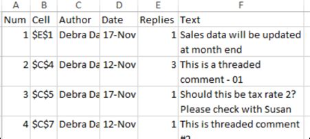 Excel Threaded Comments Macros Contextures Blog